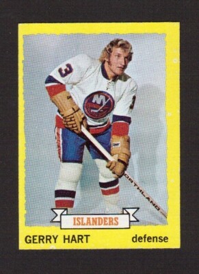 Gerry Hart New York Islanders #34 1973-74 Topps NHL Hockey Card High ...