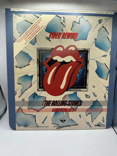 The Rolling Stones - Great Video Hits-Video Rewind - CED VideoDisc ...