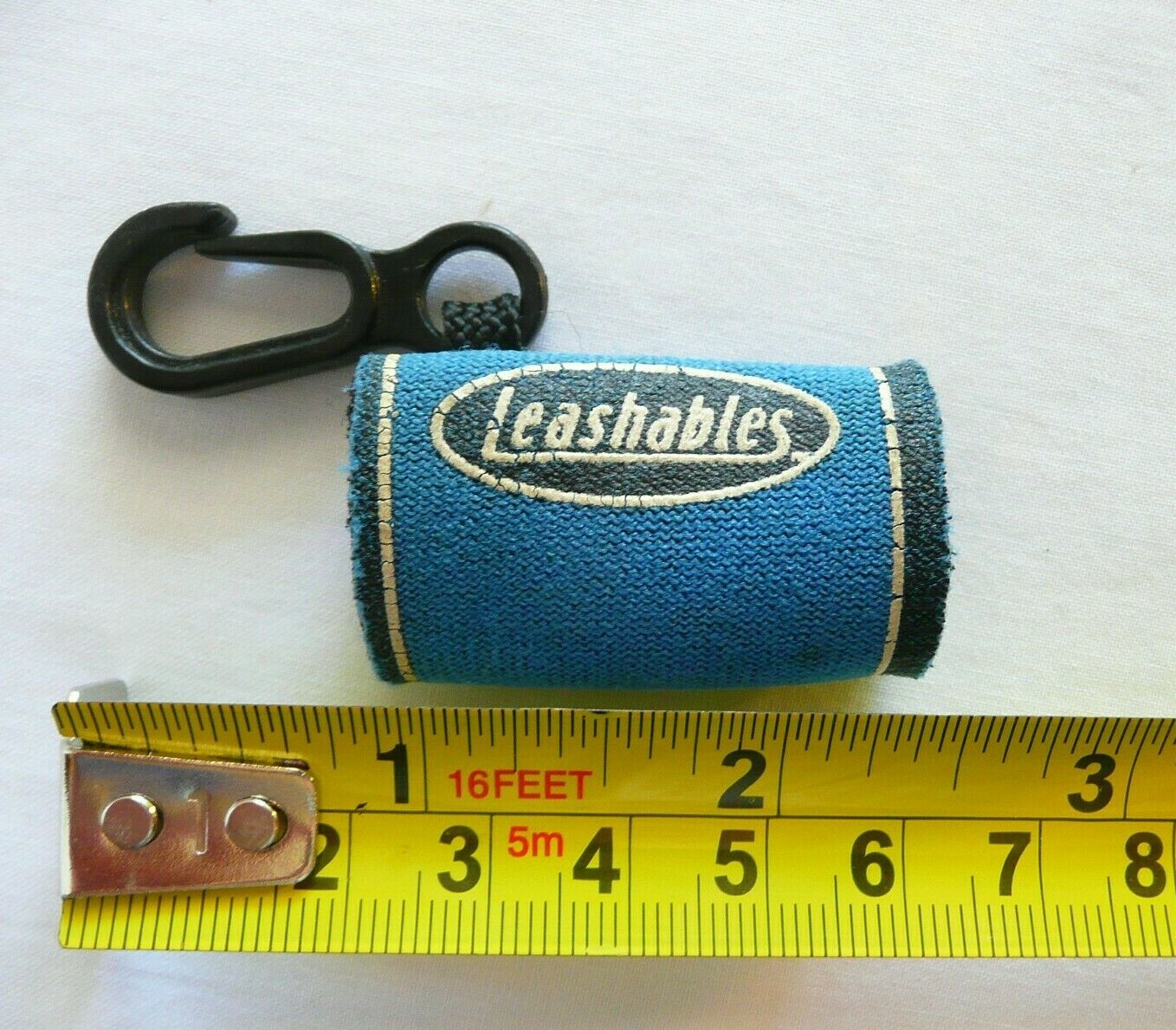 Keychain Leashables Patented 2.5" Long Carabiner Hold Your Keys Small Blue Black | eBay