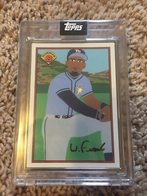 1989 Bowman x Keith Shore WANDER FRANCO AP Silver Frame Artist Proof ...