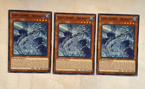 3x TENYI SPIRIT SHTHANA MONSTER MP20-EN107 1ST EDITION COMMON YUGIOH NM ...