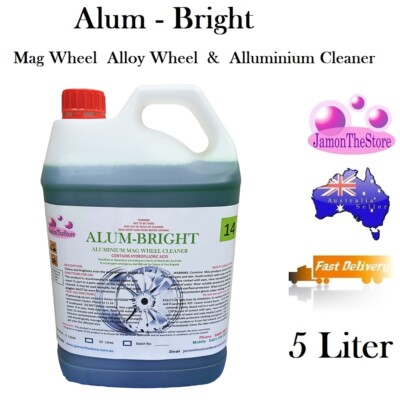 Alum-Bright Mag Wheel Alloy Wheel Aluminium Cleaner Brightener Boat Ute ...
