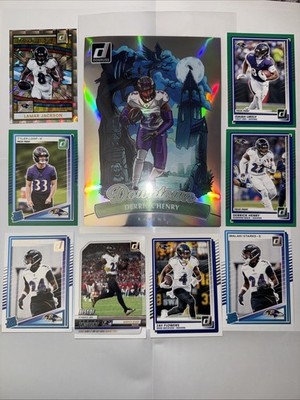 2025 Panini Donruss - Derrick Henry JUMBO Downtown Lot - Ravens | eBay