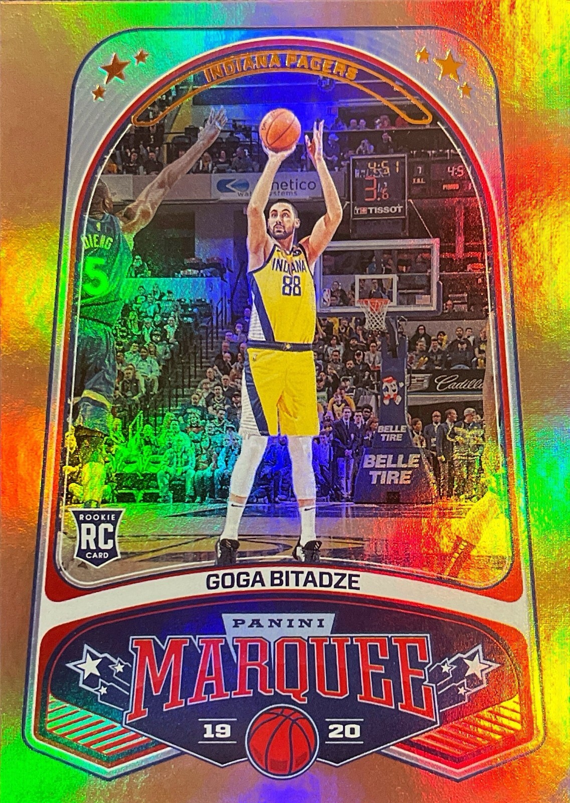 Goga Bitadze Marquee 19-20 #269 Bronze Rookie Card Indiana Pacers | eBay
