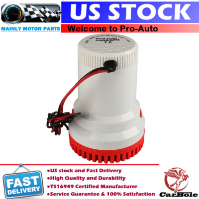 2000GPH Live Bait Tanks Portable Livewell Fish Well Air Pump Aerator ...