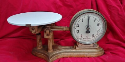antique john chatillion 10 lb. scale | eBay