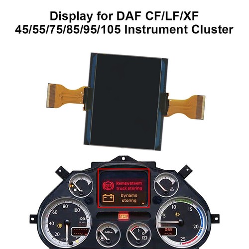 LCD Display Instrument Cluster For DAF Truck Dashboard XF LF CF 45/55 ...