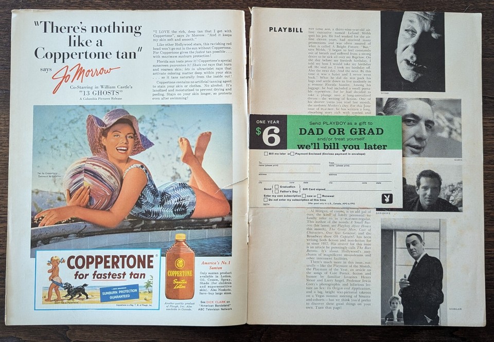 Playboy Magazine June 1960 Rat Pack Delores Wells Ellen Stratton | eBay