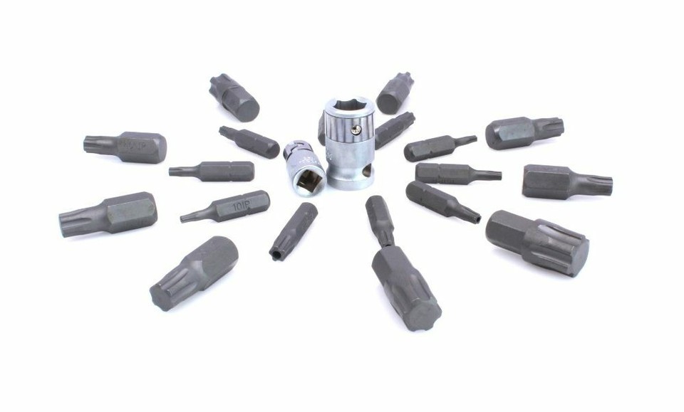 ASTA 22pc Torx Plus/ Torx Plus Security Insert Bit Set S2 Steel TPS10 ...