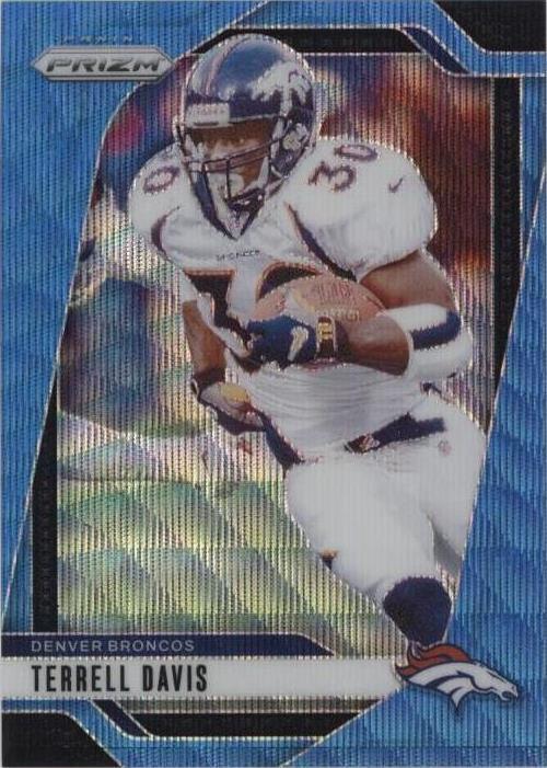 2024 Panini Prizm - Terrell Davis #91 Blue Wave Prizm /230 for sale ...