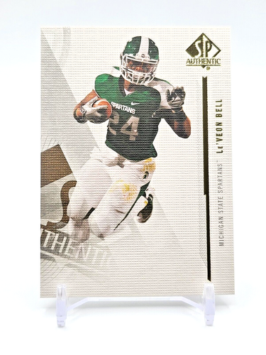 Le'Veon Bell ROOKIE CARD "Authentic Canvas" 2013 SP Authentic #CC-24 ...