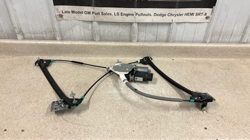 05 13 Corvette C6 Z06 Front Driver Window Regulator Motor GM 25815795 ...