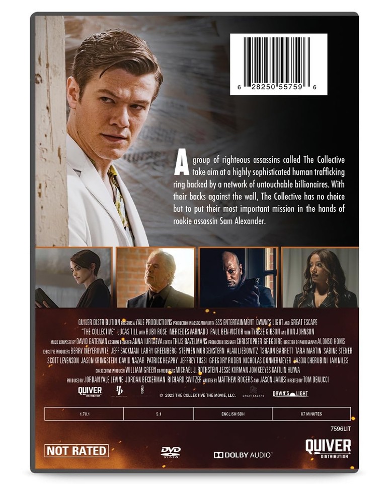 The Collective (DVD) Don Johnson Ruby Rose Tyrese Gibson Lucas Till Tom ...