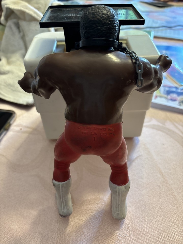 Junk Yard Dog w/Collar & Chain 1984 WWF LJN Titan Sports 8" Wrestling ...