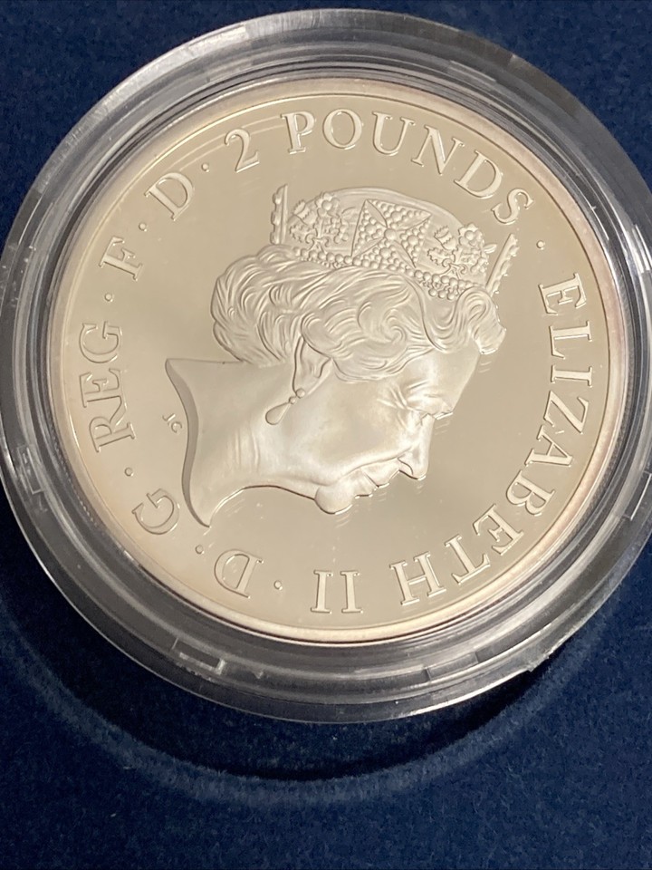 2000 400th ANNIVERSARY OF THE MAYFLOWER VOYAGE SILVER PROOF COIN AND ...