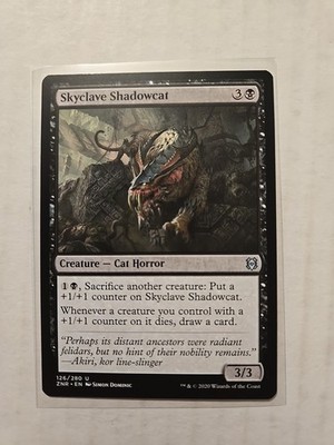 Skyclave Shadowcat - Zendikar Rising - LP - Uncommon - Creature | eBay