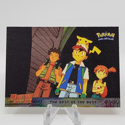 Pokemon Best of the Best 20 Textured Foil Black Topps Card Mewtwo ...