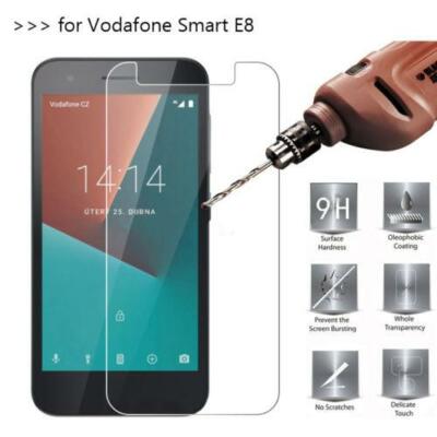 New Genuine Clear Tempered Glass Screen Protector For Vodafone Smart E8 ...