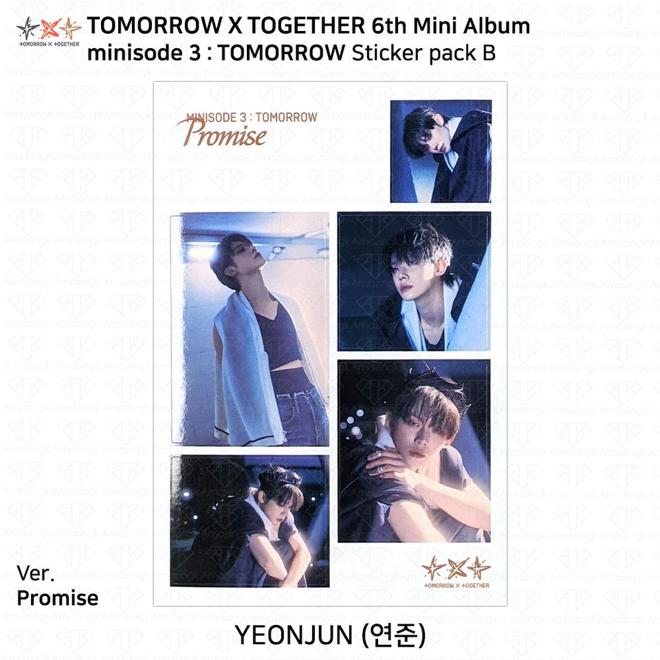 TXT Tomorrow X Together minisode 3: TOMORROW Photocard Postcard Poster ...