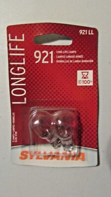 NEW 2 Pack Sylvania 921LL auto Light Bulbs Longlife Lamps | eBay
