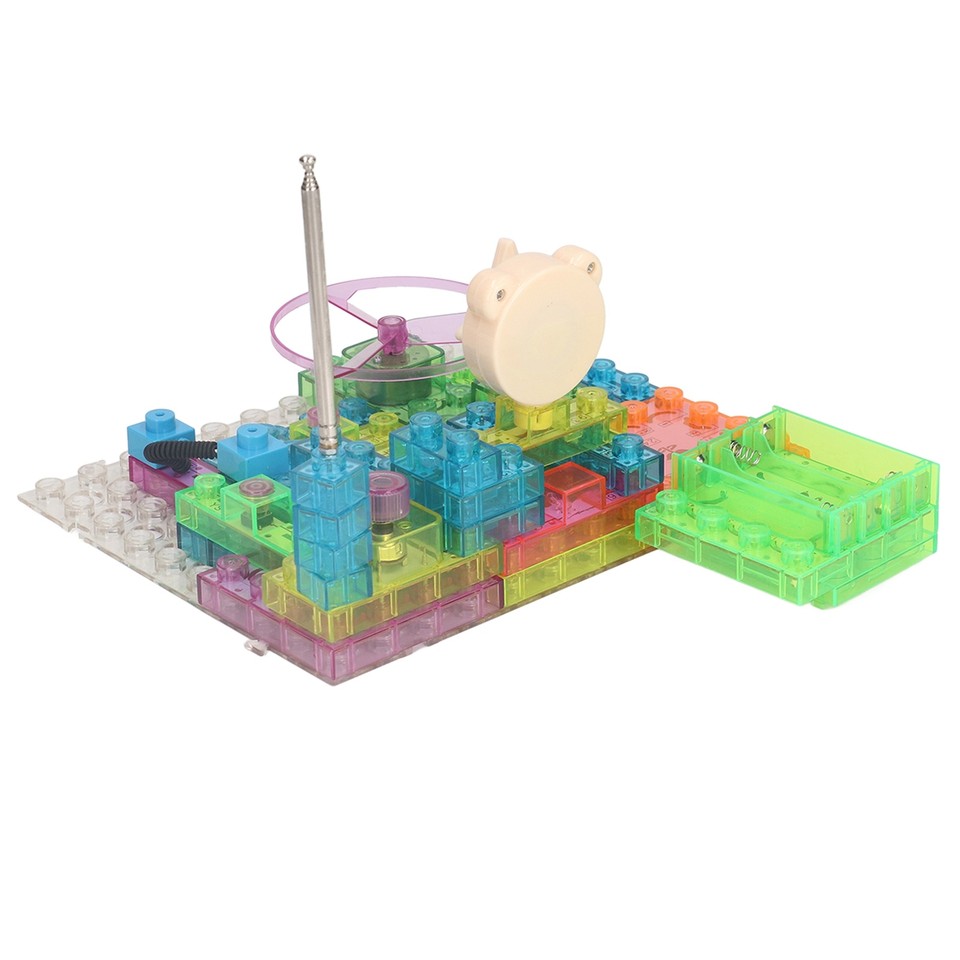 Circuit Building Kit Builder Block Electricity Experiment Toy Set For ...