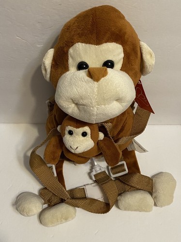 Monkey&Baby Plush Stuffed Animal Toddler Harness Safety Leash | eBay