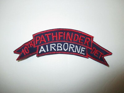 b7469 US Army Vietnam tab 10th Pathfinder Airborne Detachment IR37B | eBay