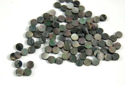 Black Abalone Inlay Material-60 pieces Dot 8mm VB-08 | eBay