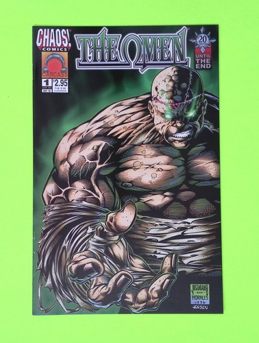 The Omen #1b 1998 Chaos! Comics Variant High Grade Comic Book R26-142 ...