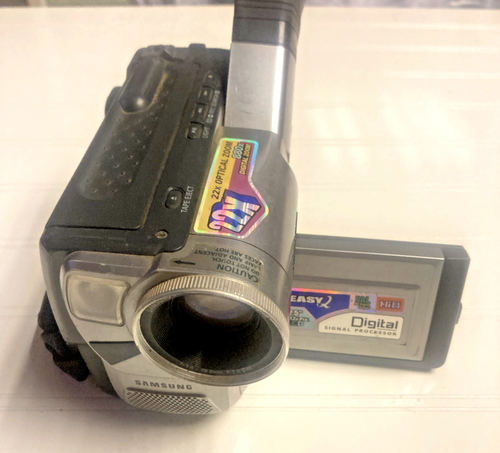 Samsung Hi8 SCL700 8mm Camcorder VCR Player w/Battery 880X Zoom Not ...