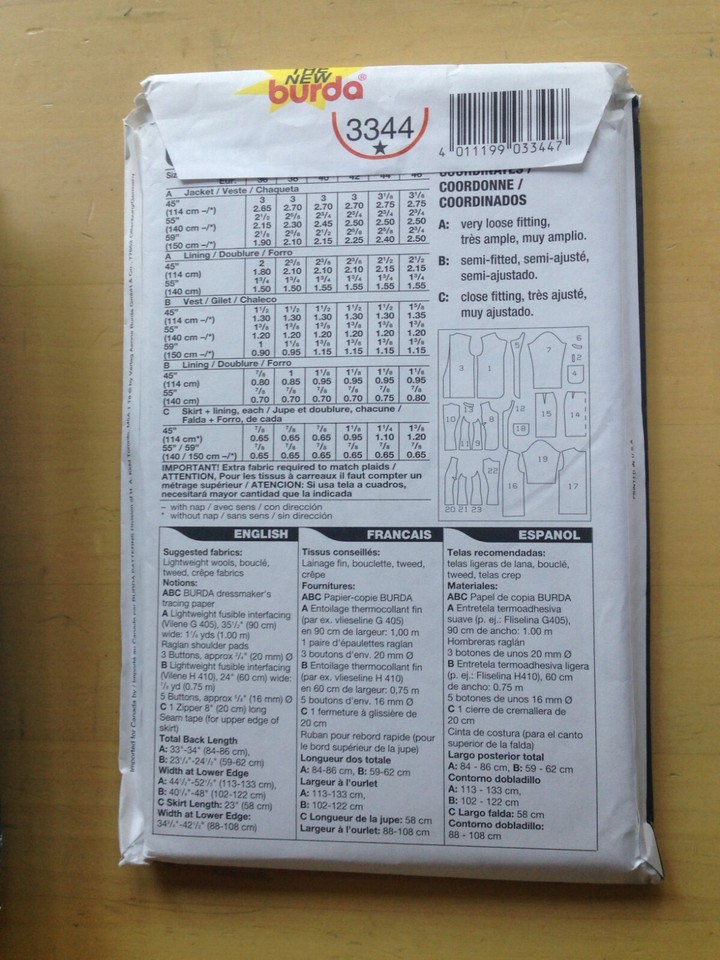 Burda Sewing Pattern, 3000-3900, Uncut, Choose Your Style | eBay