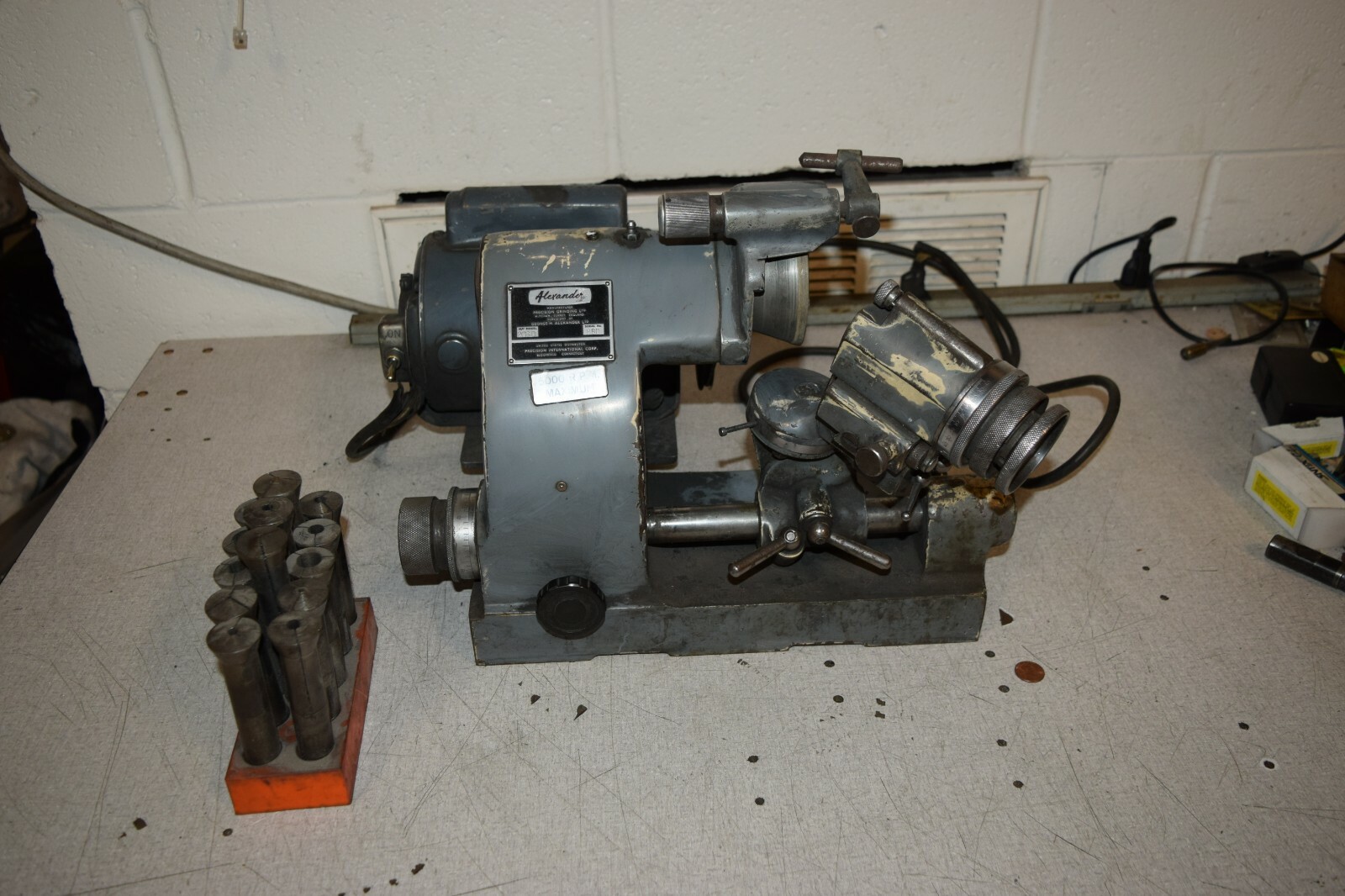 Alexander 2CGD Benchtop Cutter Tool Grinder with Collets | eBay