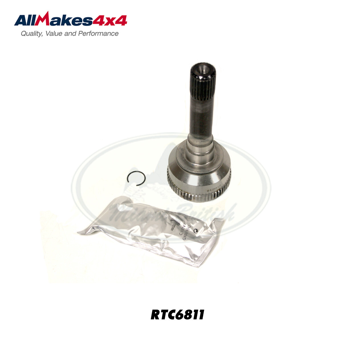 LAND ROVER CV JOINT RH LH RANGE CLASSIC 90-95 DEFENDER 110 W/ABS ...