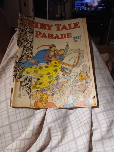 Fairy Tale Parade #2 1942 Walt Kelly Art Dell Golden Age Ww2 Era Book ...