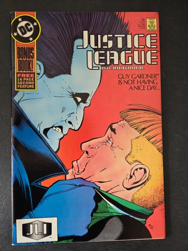JUSTICE LEAGUE INTERNATIONAL #18 (1988) DC 1ST PUNK BASTICH THE MAIN ...