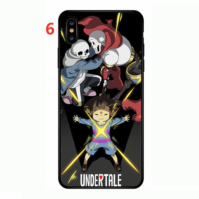 -Undertale Sans Soft Phone Case Cover for Iphone XR XS X 6 7 8 11 Plus ...