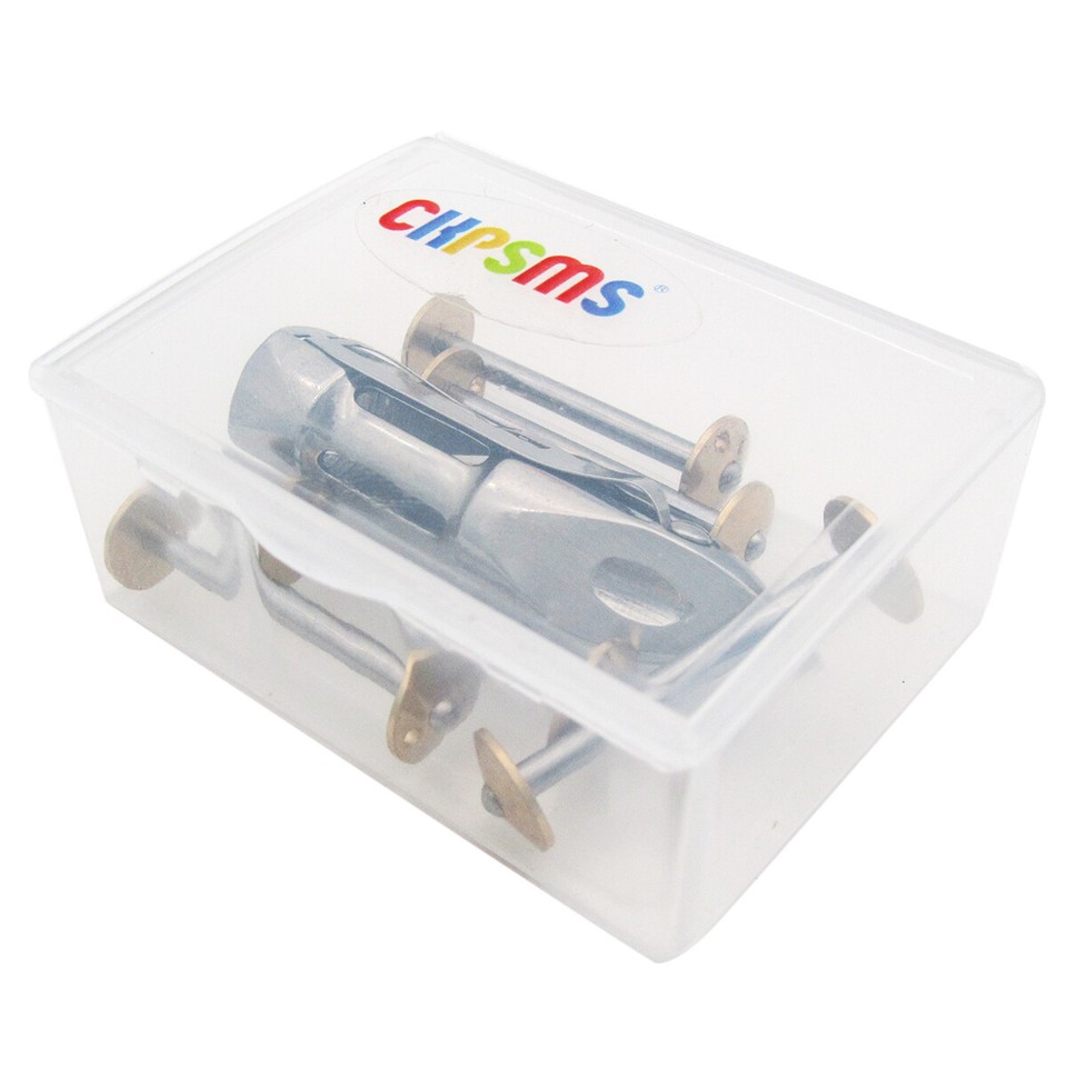 5 BOBBINS 1 VS SHUTTLE BOBBIN CASE FOR SINGER 27,28,127,128 TREADLE ...