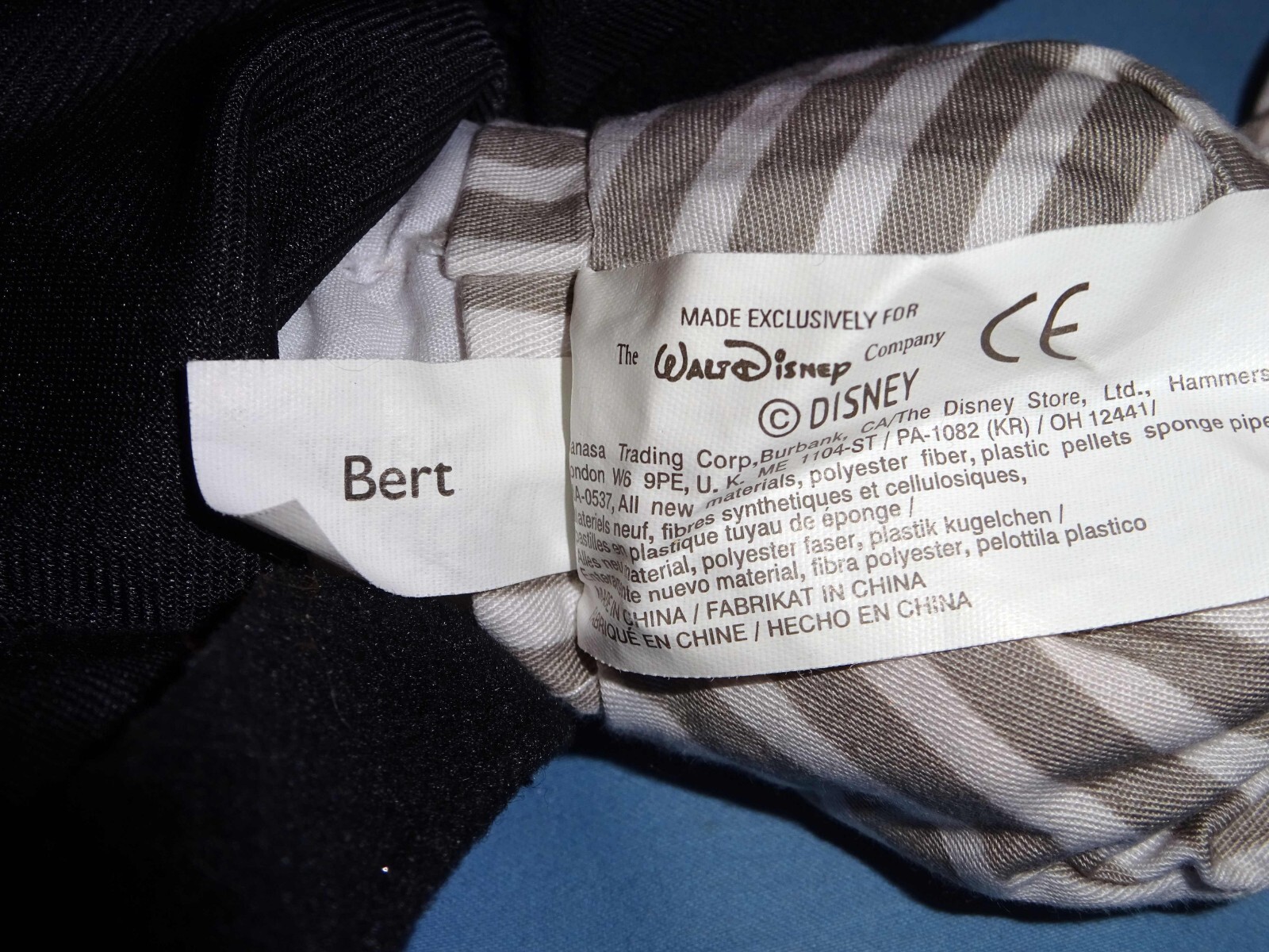 Disney plush Minnie Mouse Mary Poppins 11"-Bert Chimney Sweep 10 ...