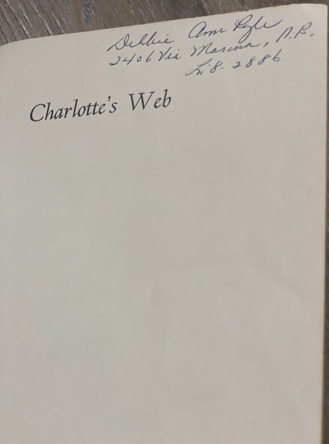 RARE CHARLOTTE'S WEB HARDCOVER BOOK 1952 | eBay