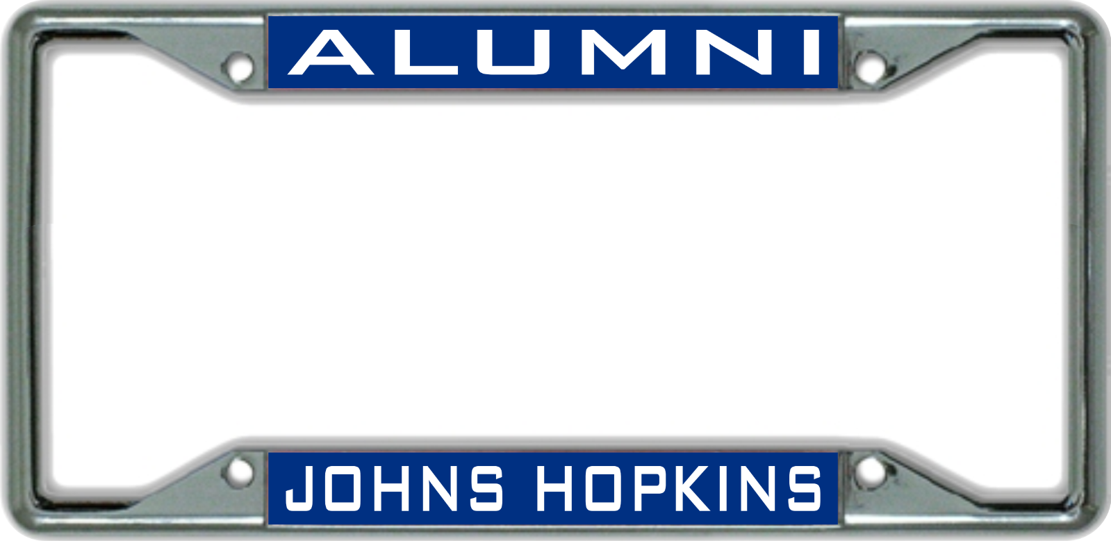 Johns Hopkins University Alumni License Plate Frame for sale online | eBay