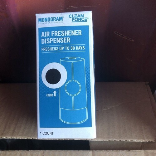 Monogram Clean Force Eco Lab Air Freshener Cabinet Dispenser, Black | eBay