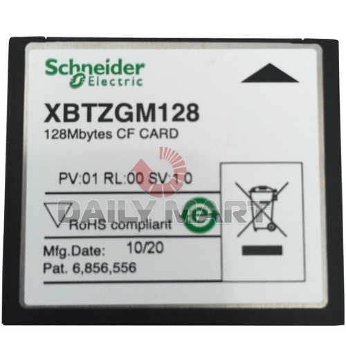 New Schneider XBTZGM128 HMI Interface 28 Mbytes CF Compact Flash Memory ...