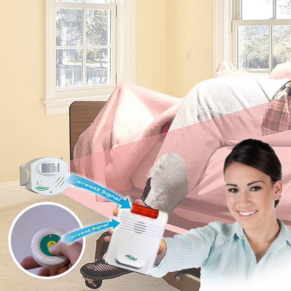 Smart Caregiver Monitor with Motion Sensor and Remote Reset Button - Passive ... | eBay