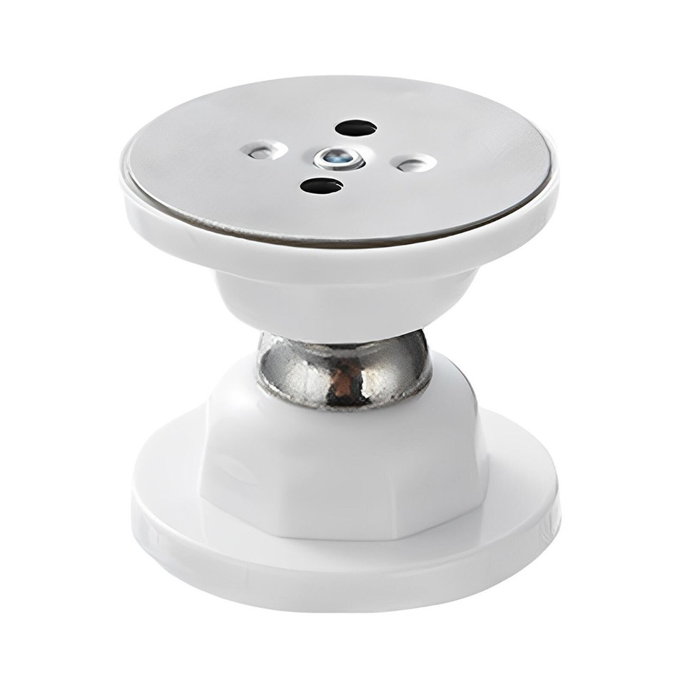 2x Magnetic door snapper, safety door stopper made of stainless steel ...