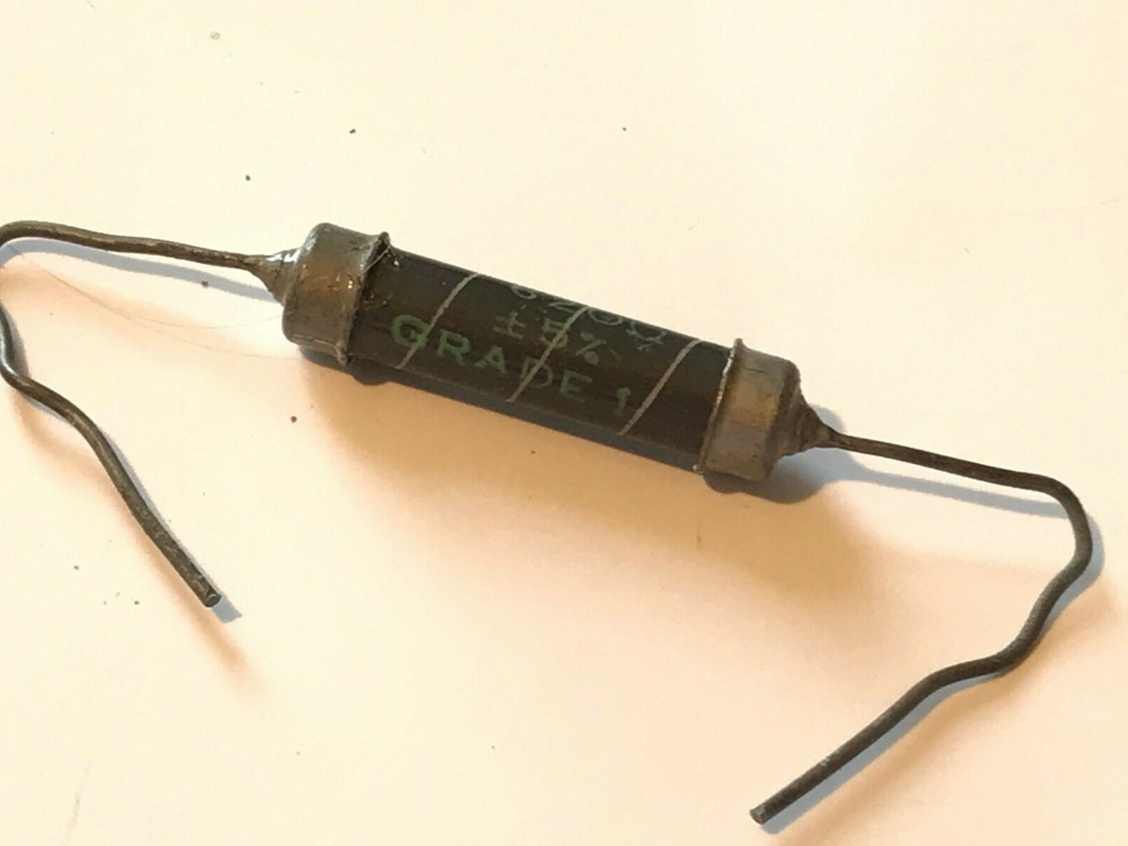 VINTAGE 1950'S WELWYN 620 OHM 5W 5% GRADE 1 WIRE WOUND RESISTOR ad1J53 ...