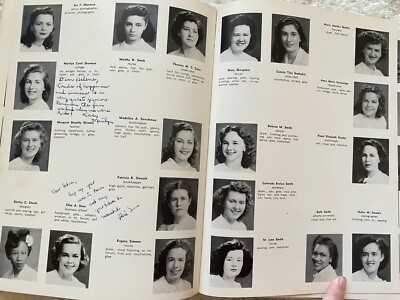 Battin High School Yearbook 1947 "Red & White" 47 Elizabeth, New Jersey ...