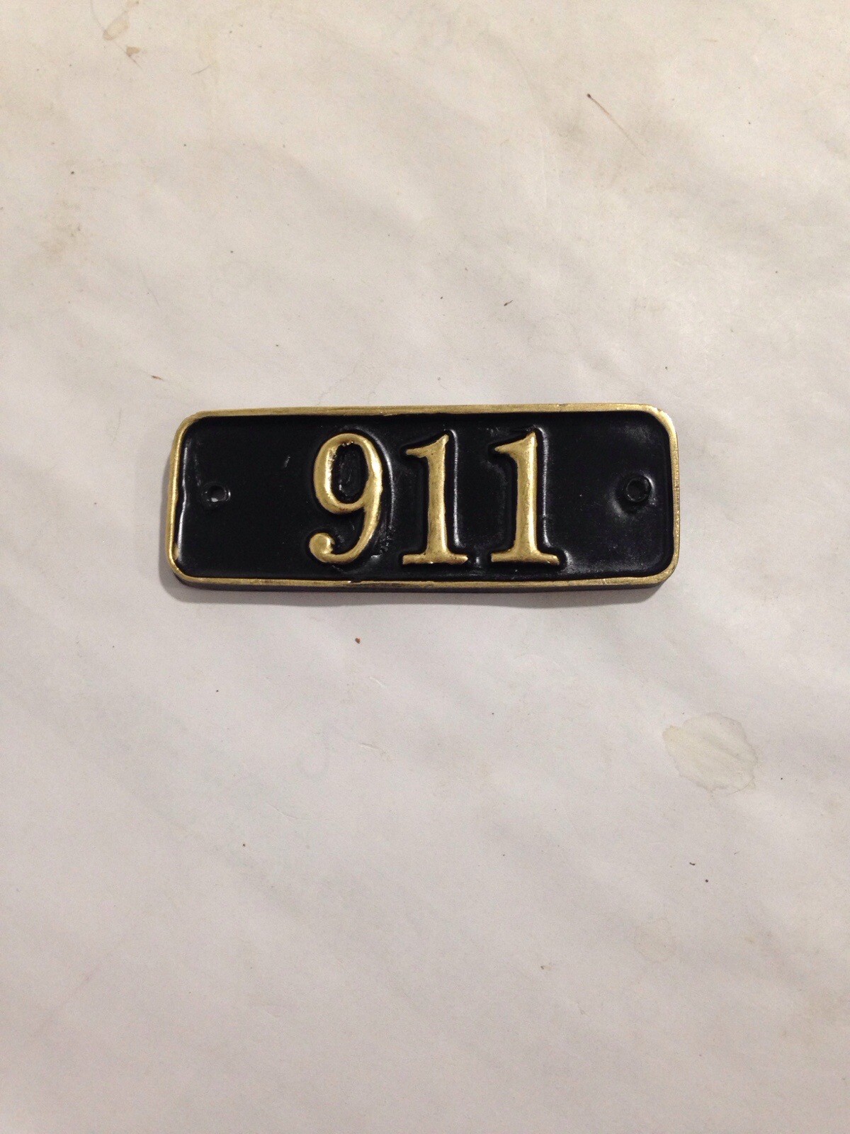 gamewell Police Call box number plate | eBay