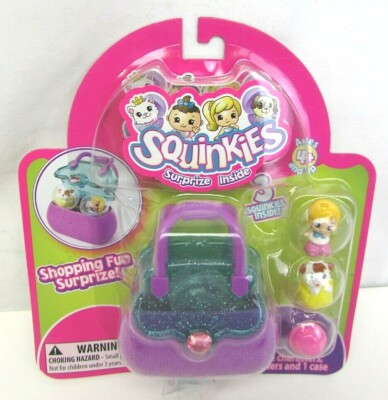 Squinkies Shopping Fun Surprize Inside NEW 3 Squinkie Characters w ...