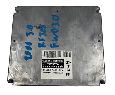 2003 LEXUS RX300 AUTOMATIC ECU ECM PCM ENGINE CONTROL MODULE 89661 ...