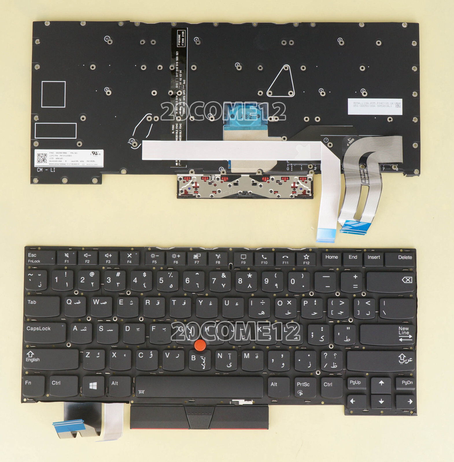 New for Lenovo Thinkpad P1 gen 3 20TH 20TJ 2020 Keyboard backlit no ...